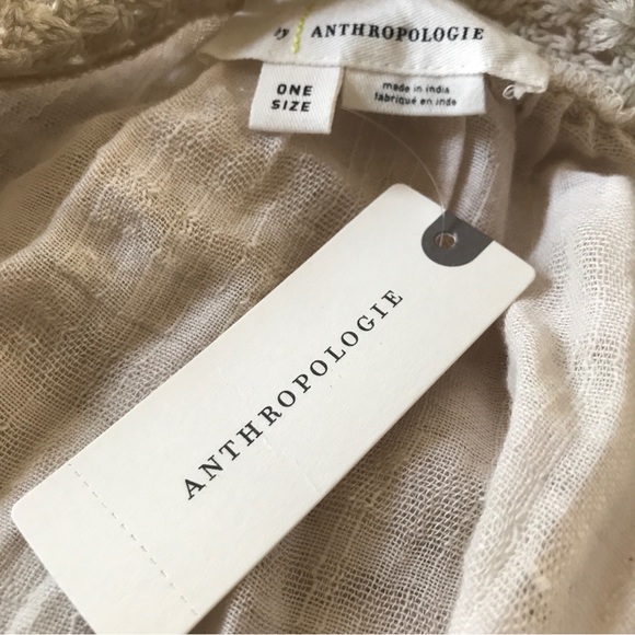 Anthropologie | Tops | By Anthropologie Cropped Halter Topper In Ivory ...